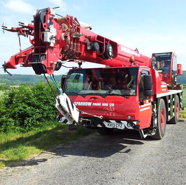Sparrow Crane Hire purchase 7 new cranes from Terex AC40-2L | AC100-4L ...