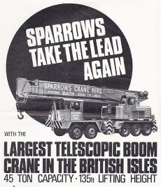 Crane Hire | Crane Hire Bristol | Sparrow Crane Hire