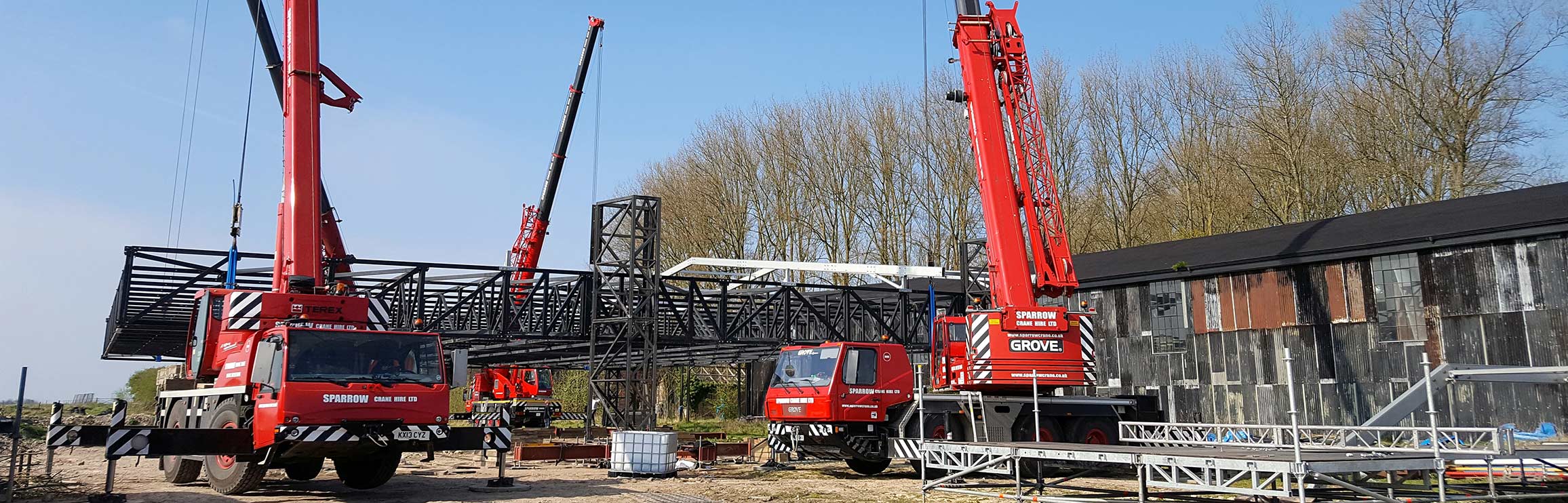 Crane Hire | Crane Hire Bristol | Sparrow Crane Hire