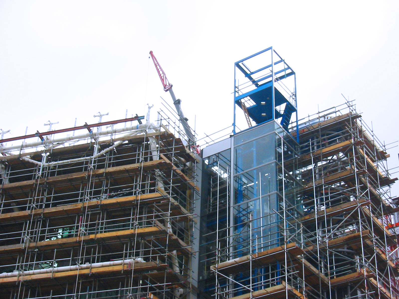 City Tower Cranes in Central London | Sparrow Crane Hire