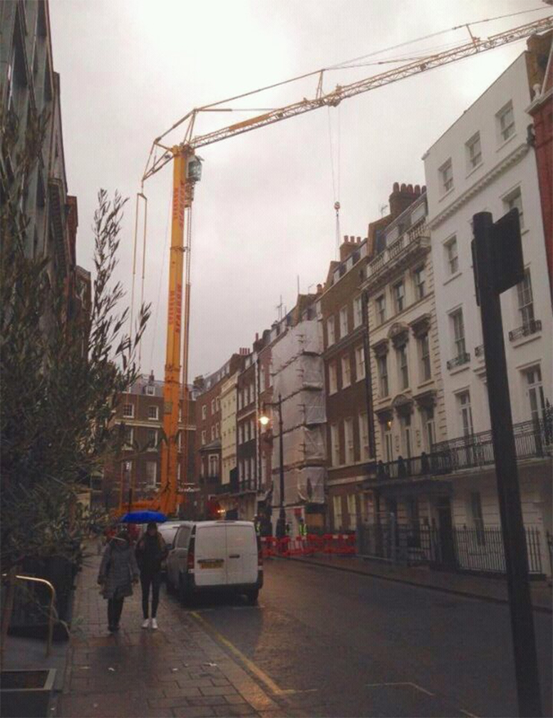 Roofing Crane & Cladding | Sparrow Crane Hire