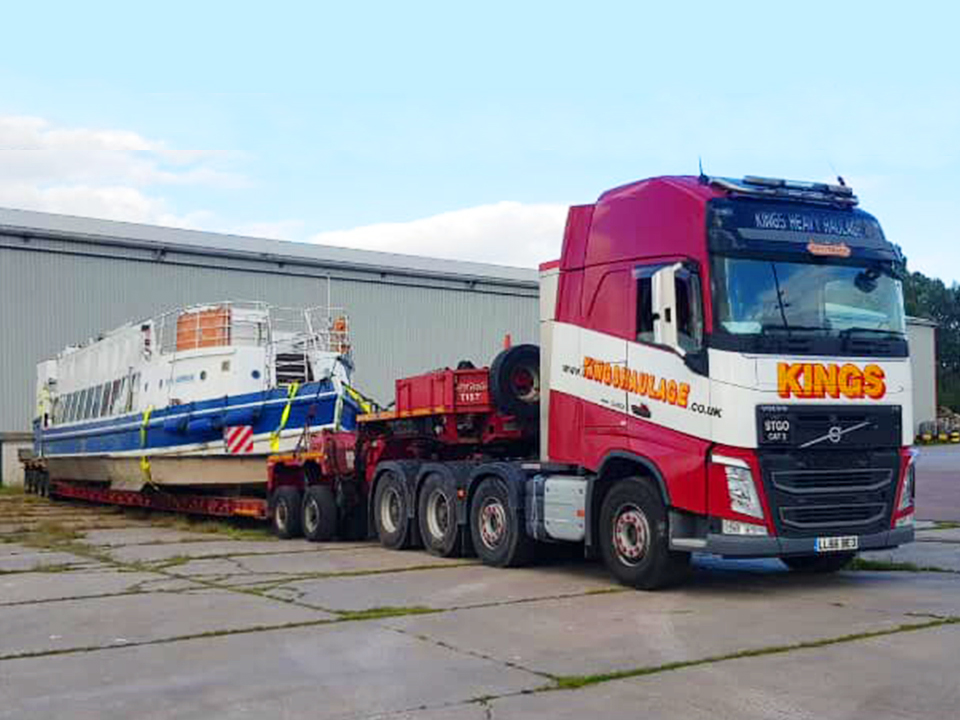 The King Arthur at Sharpness docks on a trip to the other side of ...
