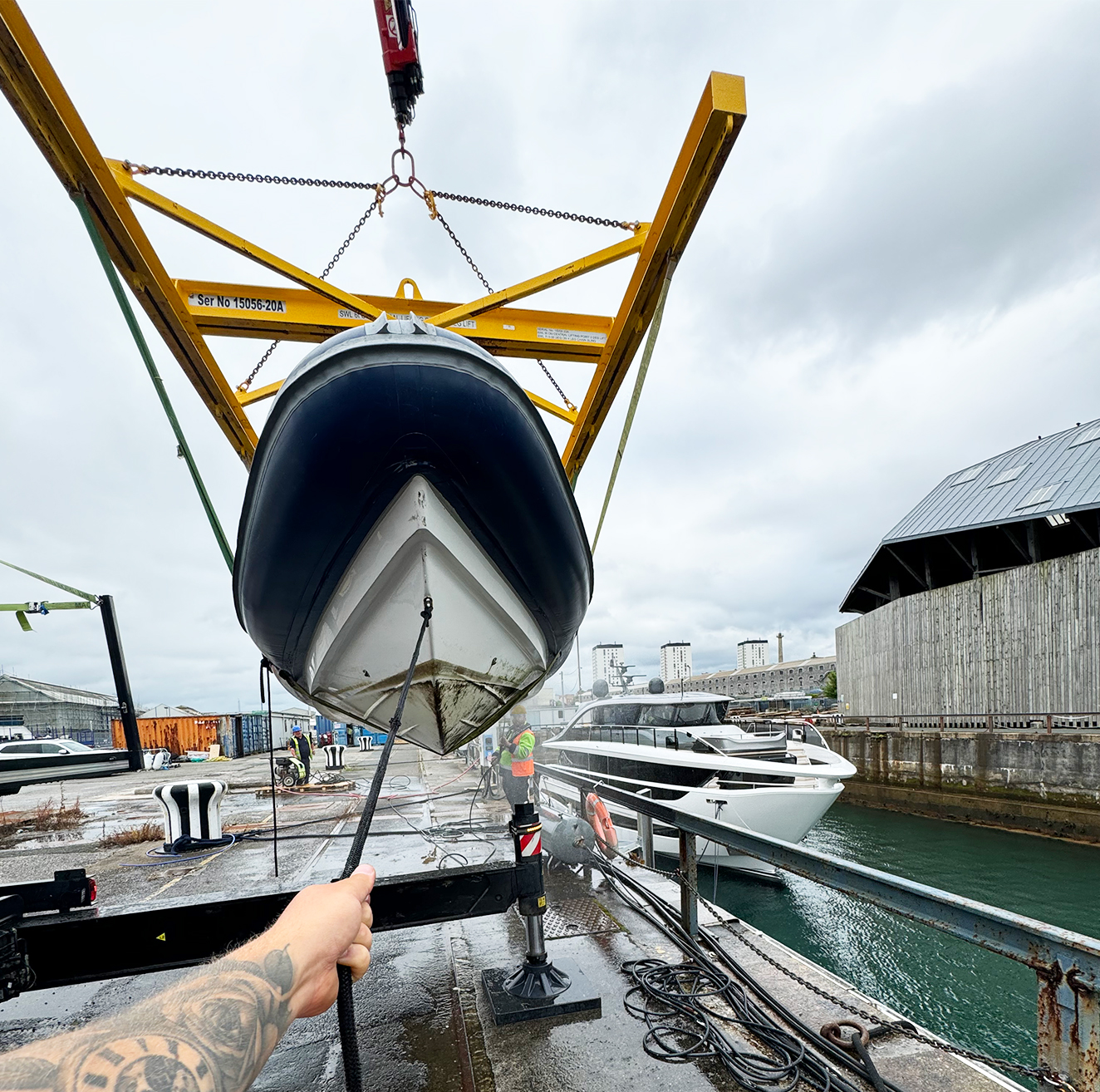 Our Plymouth based FASSI 710 Hiab completing various tasks at Princess ...