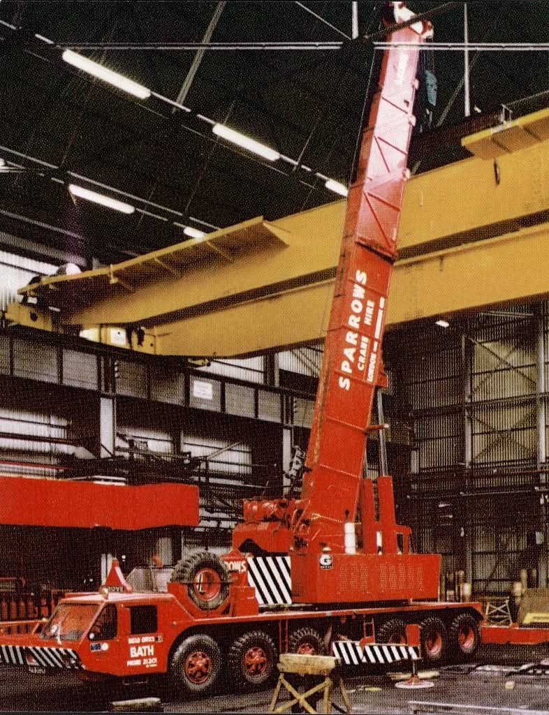 Revisiting the past: The Grove TM800, 70te | Sparrow Crane Hire