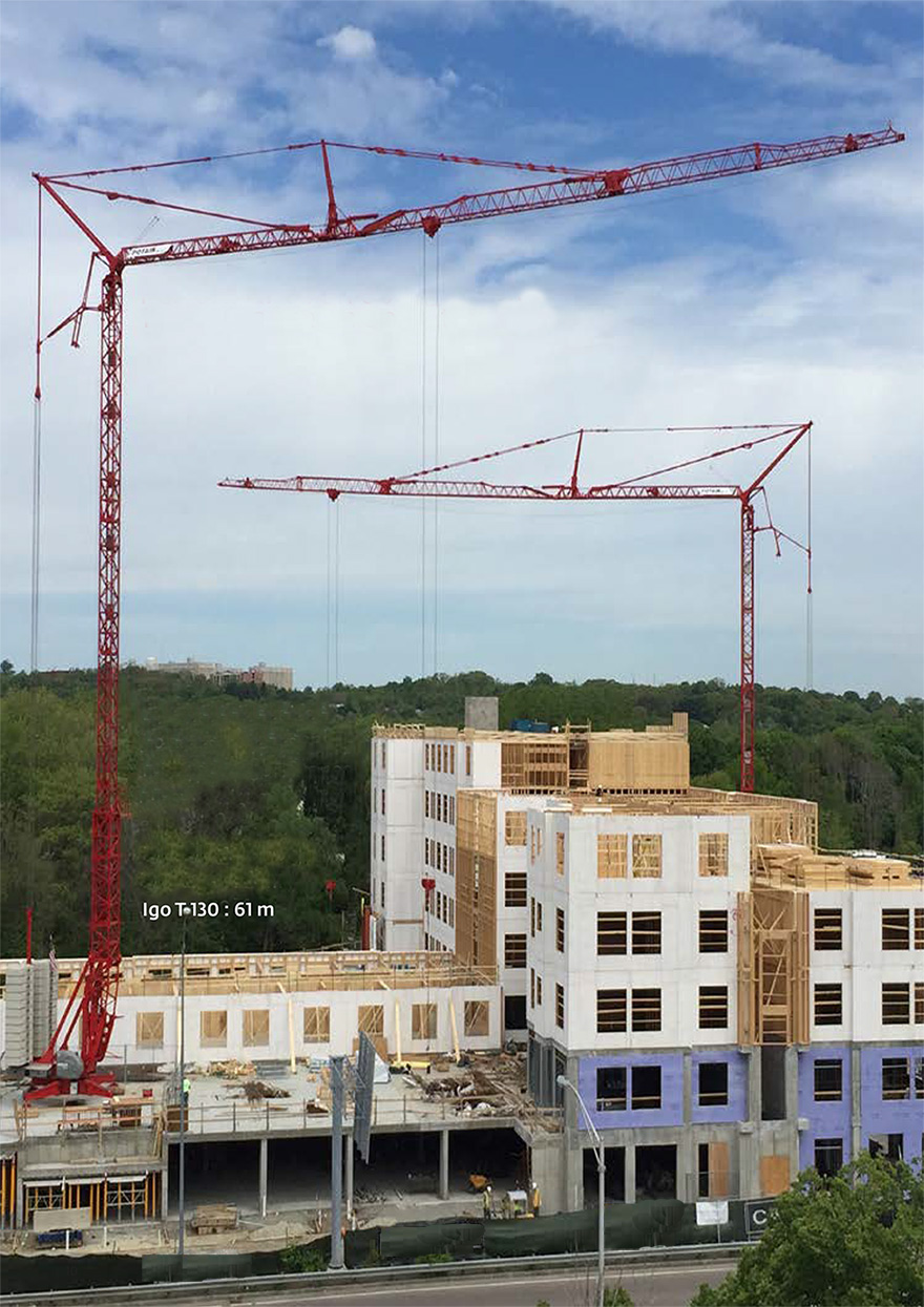 Potain Igo T 130 | Sparrow Crane Hire