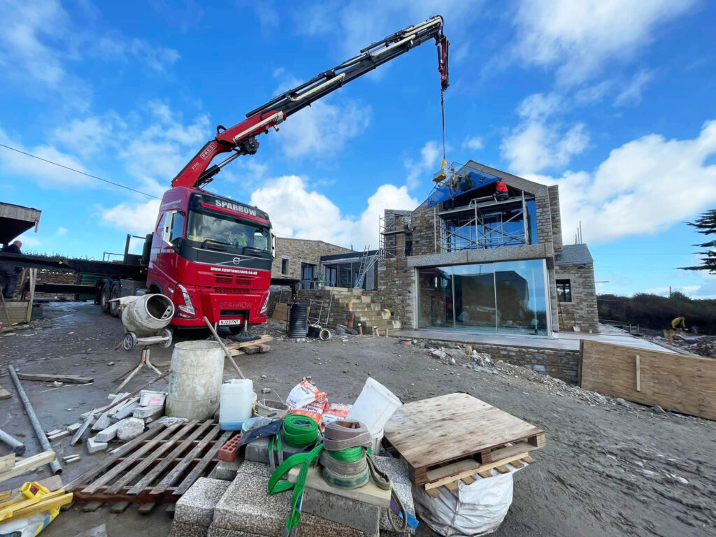 The Versatility of the Fassi F710 Lorry Loader Hiab | Sparrow Crane Hire