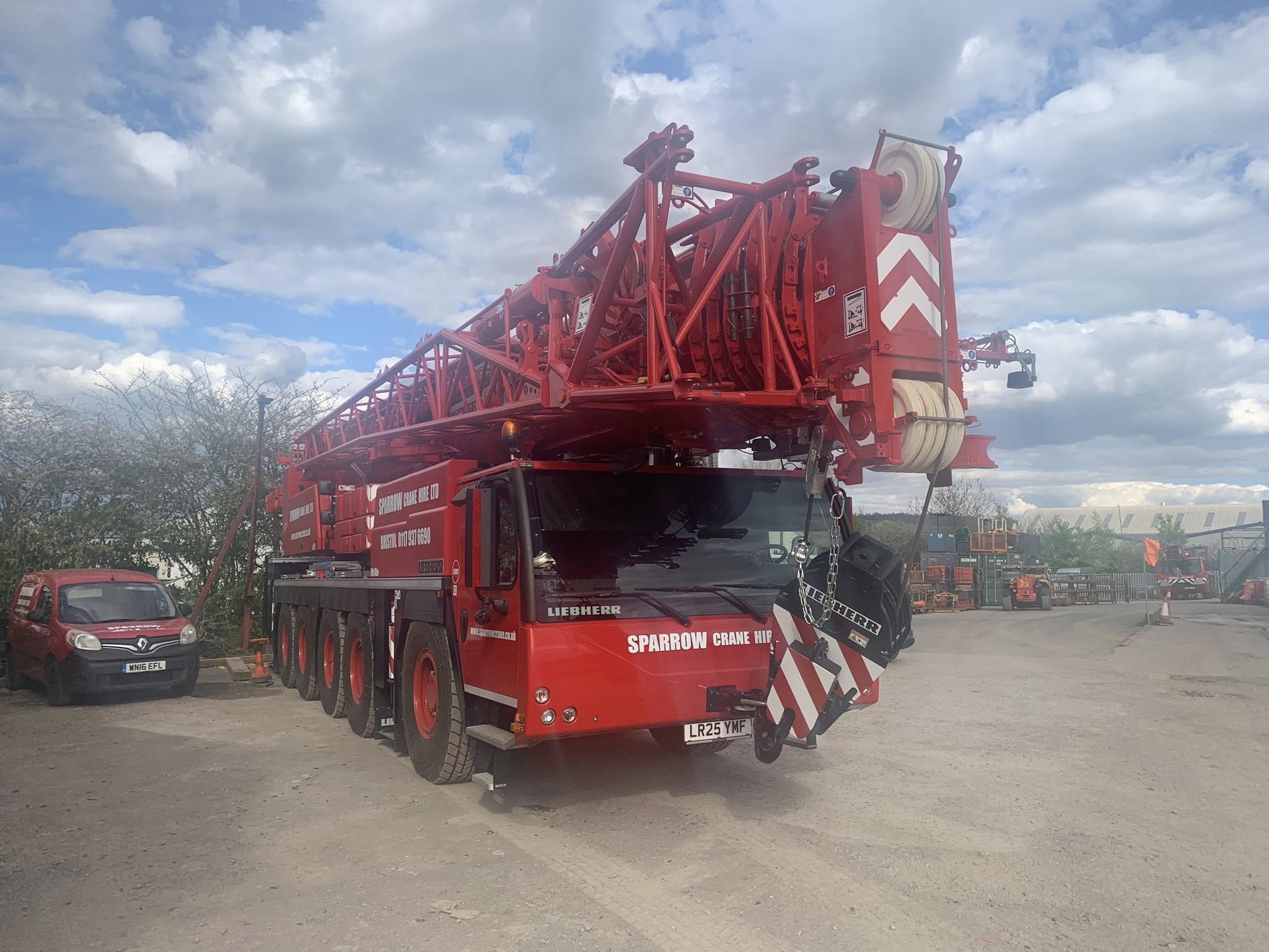 Liebherr LTM1150-5.3 | Mobile Crane Hire |Sparrow Crane Hire
