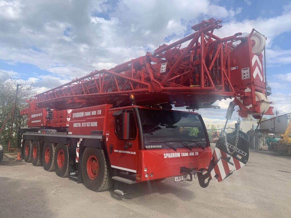 Liebherr LTM1150-5.3 | Mobile Crane Hire |Sparrow Crane Hire